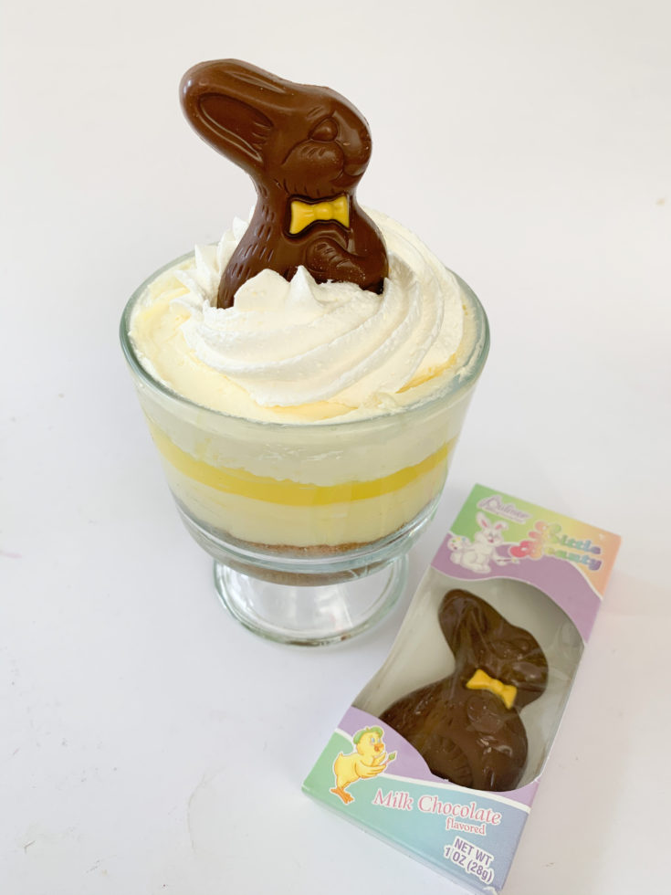 Easter Lemon Cheesecake Parfaits - Easter Pudding Desserts