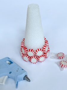 candy christmas trees, best easy ice cream cone candy Dollar Tree craft