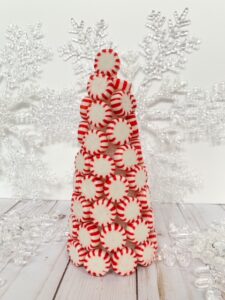 candy christmas trees, best easy ice cream cone candy Dollar Tree craft