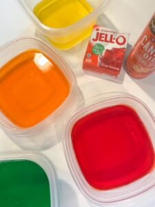 stained glass jello squares, holiday broken glass jello dessert recipe ...