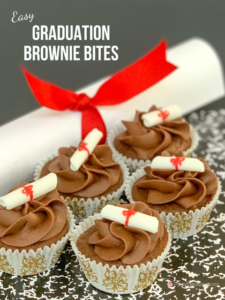 graduation diploma brownie bites graduation open house party dessert