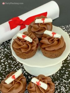 graduation diploma brownie bites graduation open house party dessert
